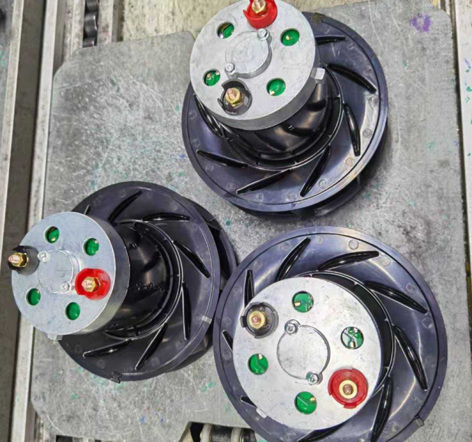 Car Engine Black 2007 Truck Blower Motor CAT OEM 466-7341 123641 150-3351